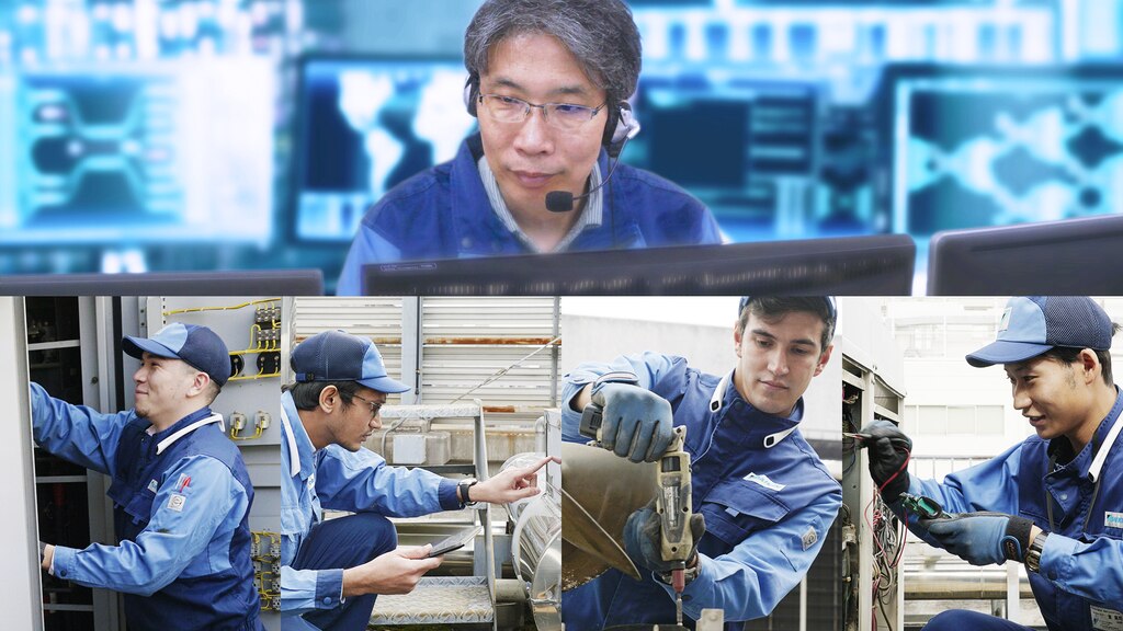 ダイキンがコネクテッドワーカーでの現場DXの為THINKLET®️を導入