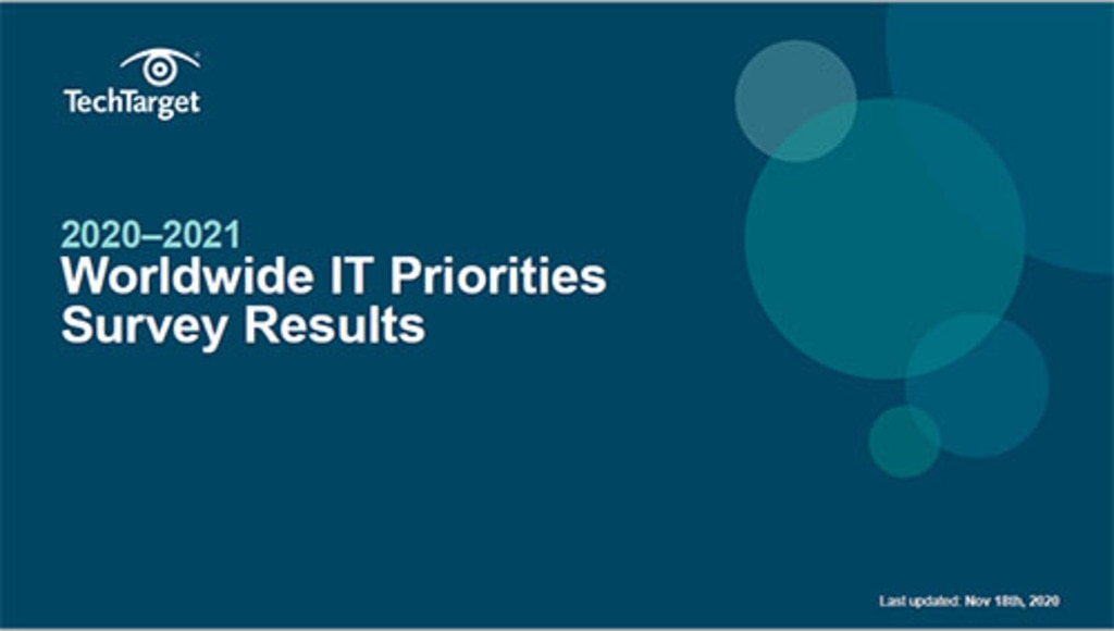 Worldwide IT Priorities Survey Results