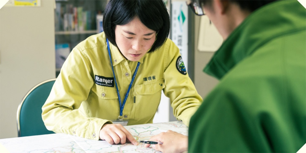 【現場で活躍する国家公務員】豊かな自然美を誇る国立公園。五感で感じ、守り、伝えていく。 理系女子のwebメディアrikejocafe