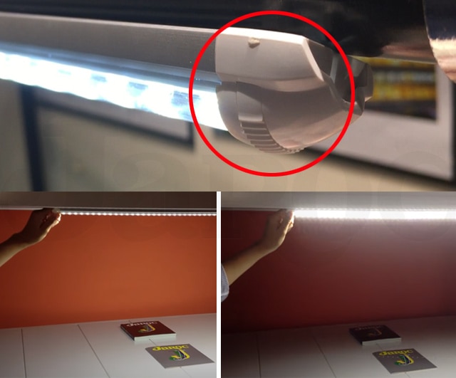 Nico Light(ニコライト)|株式会社ジャロック|製品情報|マグネット式led照明。組立パイプにワンタッチ取付