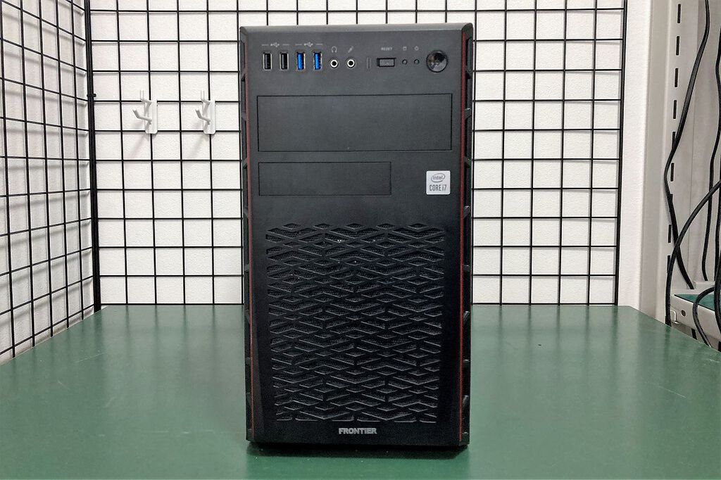 Frontierデスクトップパソコン修理、電源は入るが起動しない パソコン修理365