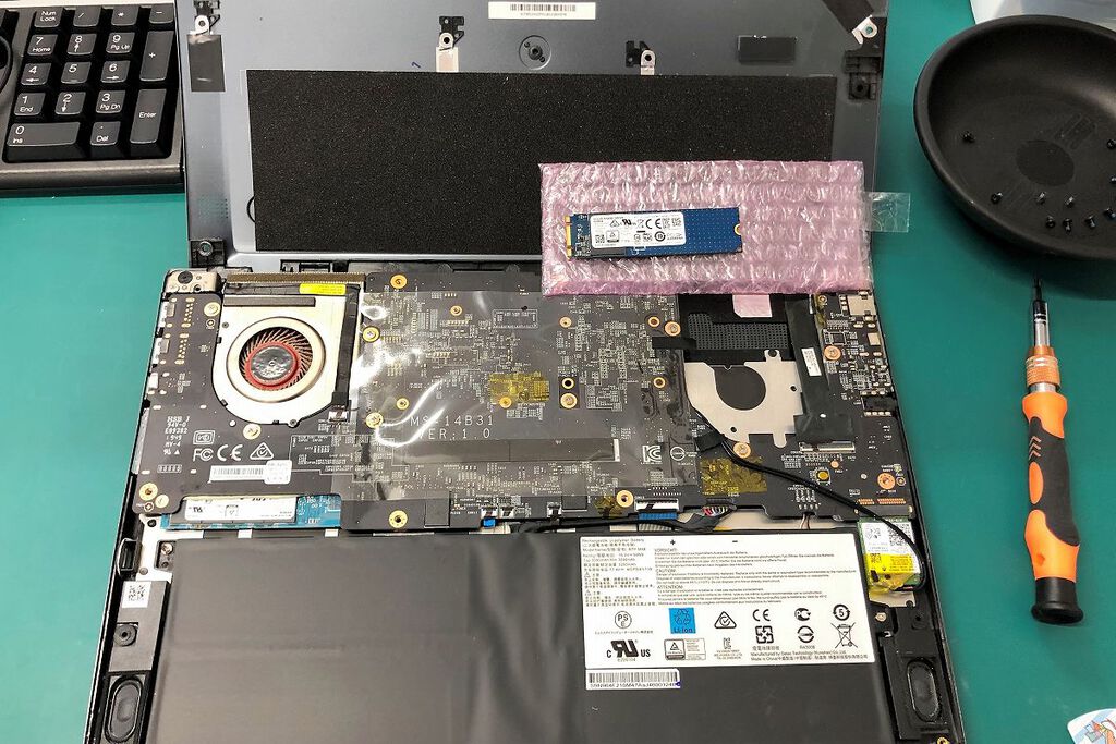 Msiノートパソコン修理、modern 14 Ms 14b3 が修復画面のまま進まない パソコン修理365