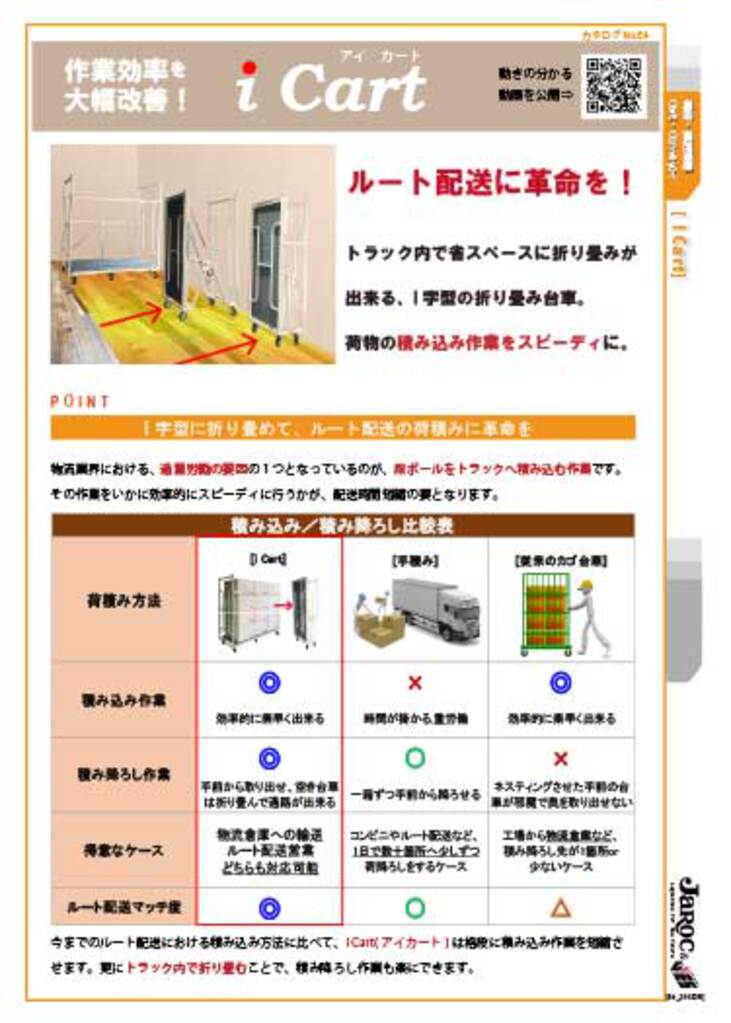 カタログダウンロード カタログ請求フォーム 株式会社ジャロック｜物流倉庫の保管・搬送・作業環境まで現場に合わせたカイゼンをデザインする