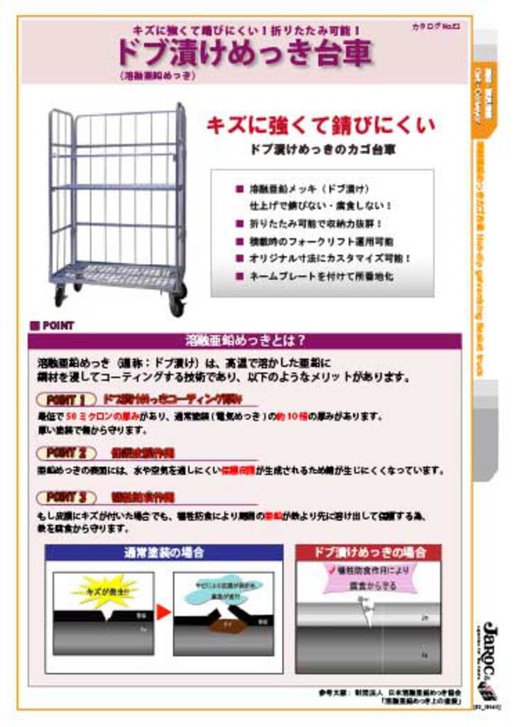 カタログダウンロード カタログ請求フォーム 株式会社ジャロック|物流倉庫の保管・搬送・作業環境まで現場に合わせたカイゼンをデザインする