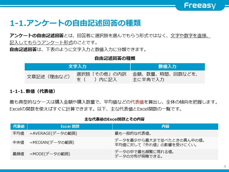 資料ダウンロード｜「アンケートの自由記述回答マニュアル」