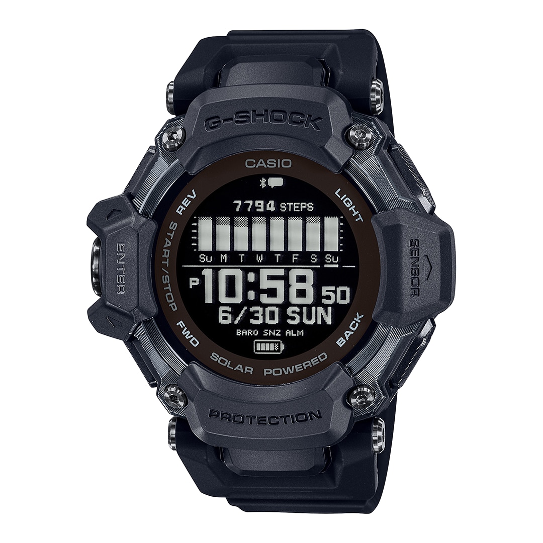G-SHOCKから心拍計とGPS機能を搭載した「GBD-H2000-1A9JR」「GBD G-SHOCKから心拍計とGPS機能を搭載した「GBD-H2000-1A9JR」「GBD