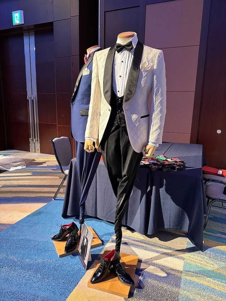 ザ・プリンス パークタワー東京のウェディングフェアで、ロッソネロのタキシードを展示♪ 南青山オーダータキシード専門店ロッソネロ|オーダー