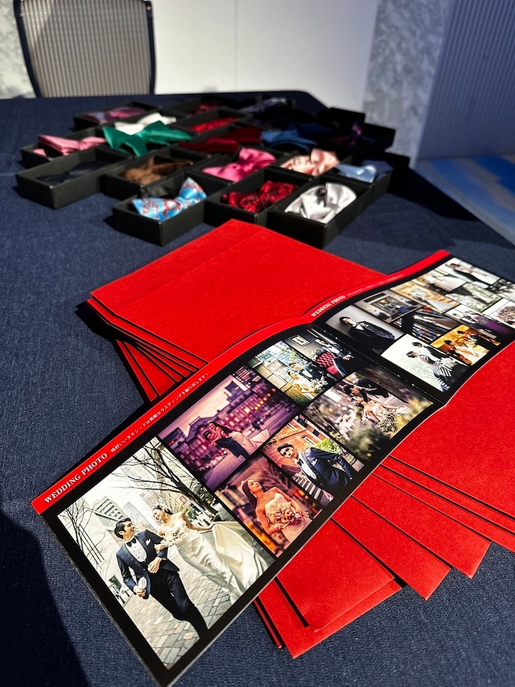 ザ・プリンス パークタワー東京のウェディングフェアで、ロッソネロのタキシードを展示♪ 南青山オーダータキシード専門店ロッソネロ|オーダー