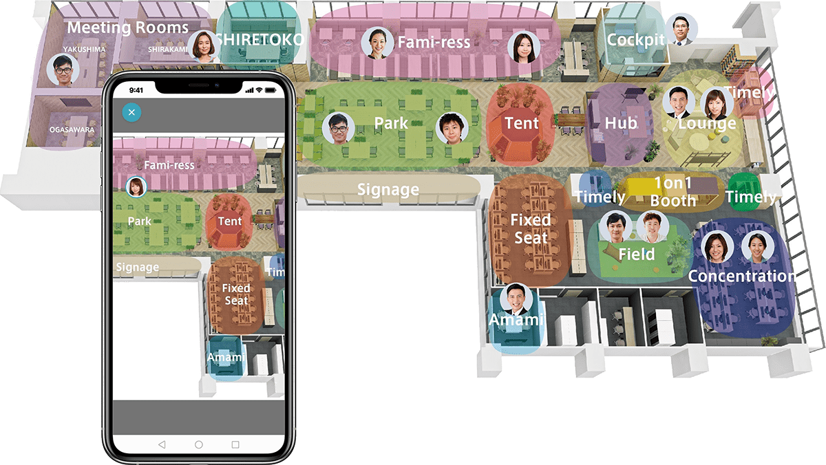 働き方を変えるコラボレーションポータル PHONE APPLI PEOPLE