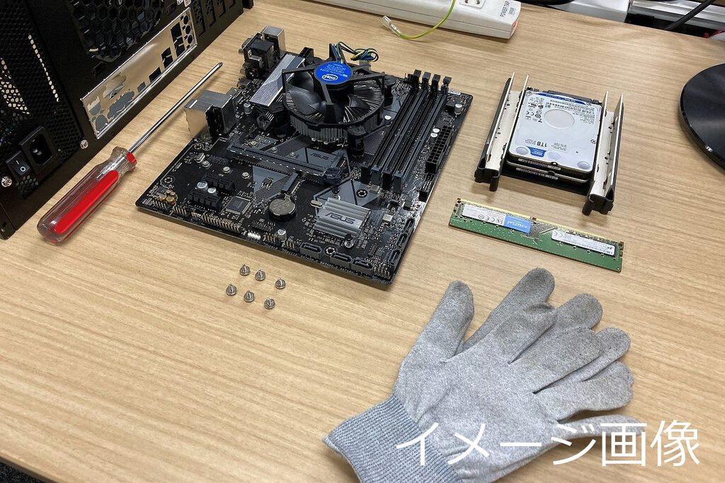 マウスコンピューターデスクトップパソコン修理、使用中にフリーズや雑音が発生、またusbが認識しない【修理事例】 パソコン修理スマホサポート