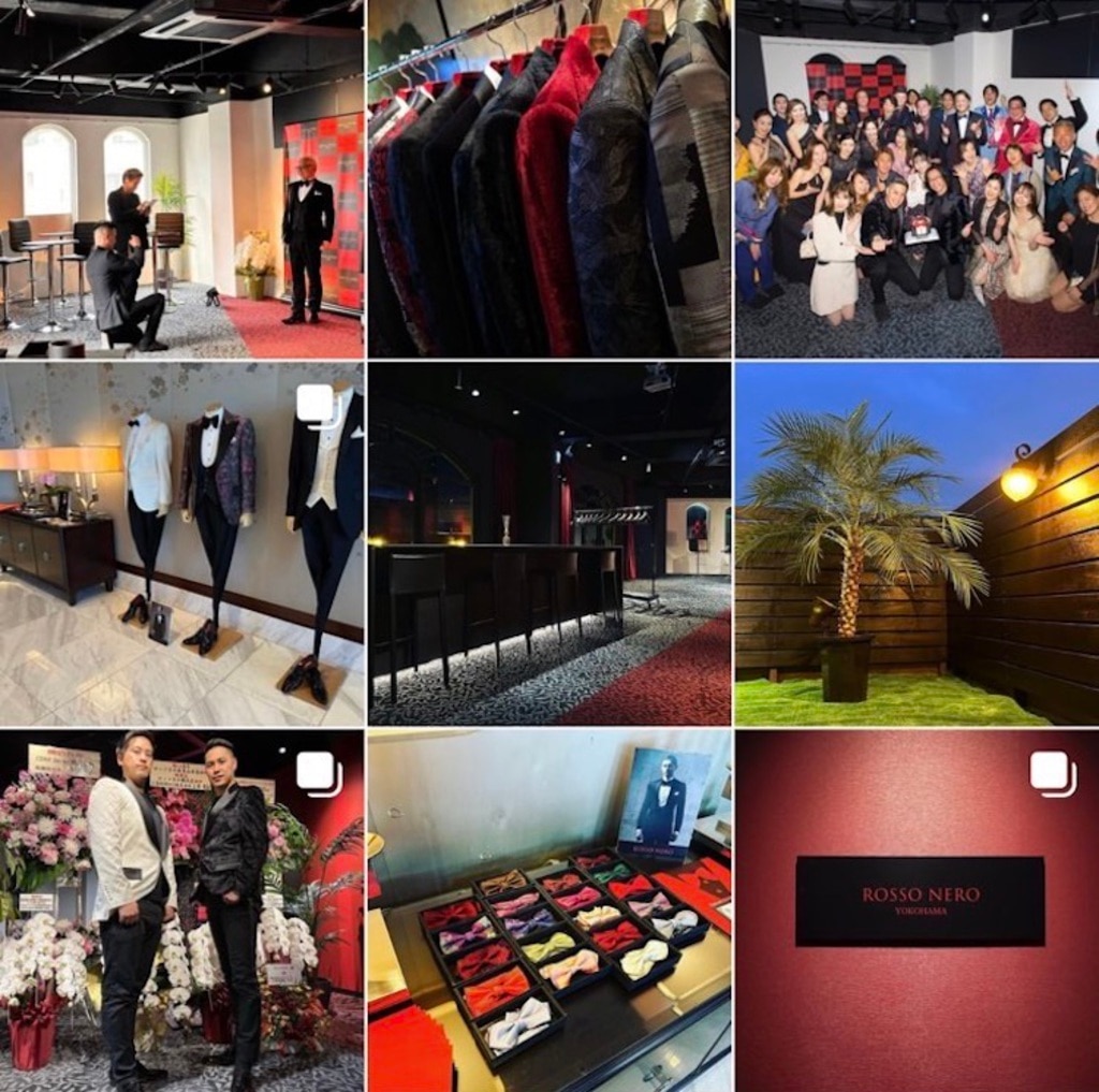 ロッソネロ横浜店のinstagramをチェック! 南青山オーダータキシード専門店ロッソネロ|オーダー・レンタル|東京・名古屋|新郎・結婚式