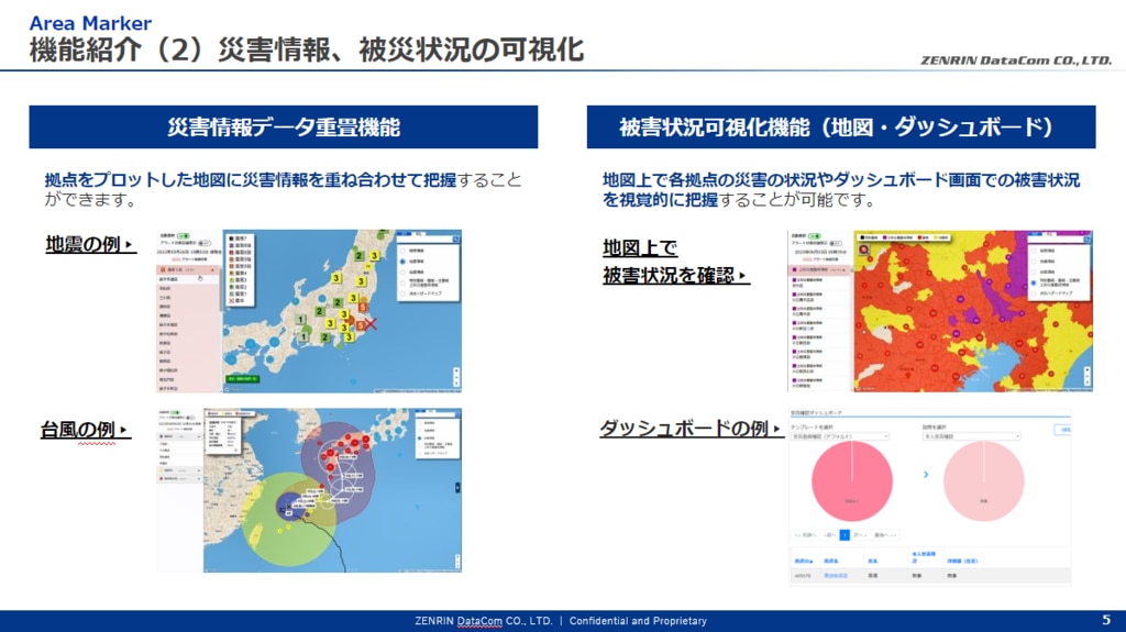 資料ダウンロード｜Area Marker「危機管理・災害情報確認 機能」｜ゼンリンデータコム法人向けサービス