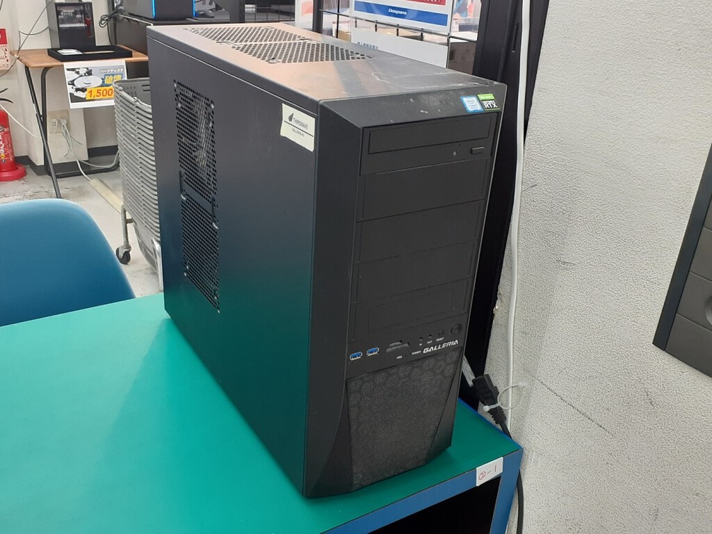 サードウェーブ製ゲーミングパソコンガレリア内部クリーニング【パソコン修理事例】 パソコン修理スマホサポート専門店デジタルドック
