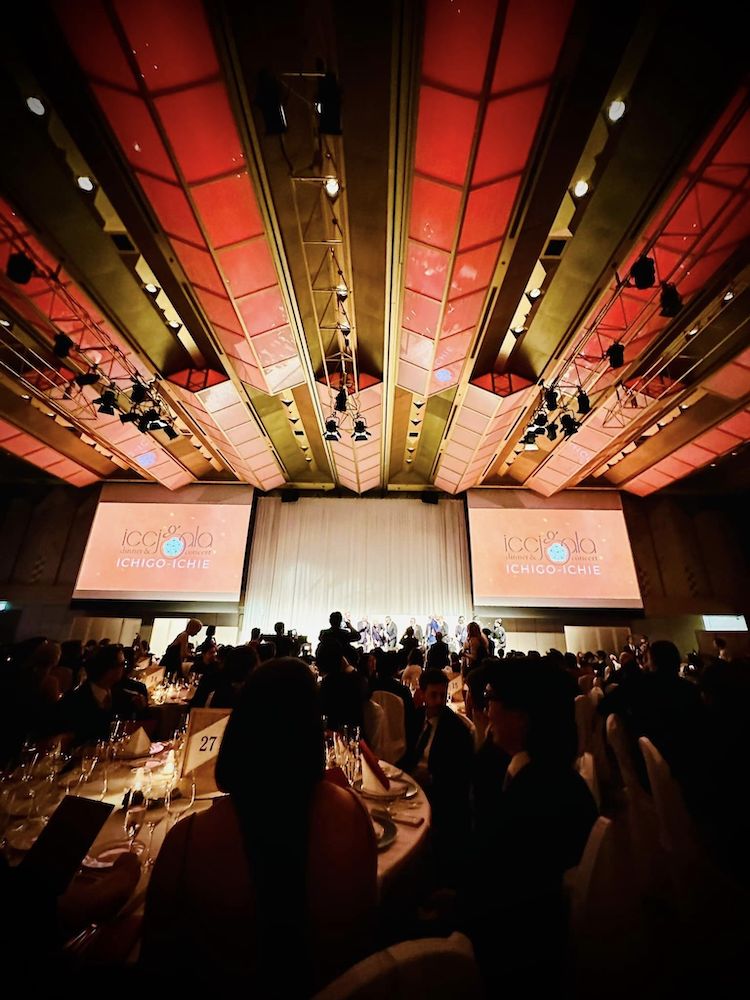 Iccj(在日イタリア商工会議所)gala Dinner And Concertに、ロッソネロがスポンサーとして参加! 南青山オーダー
