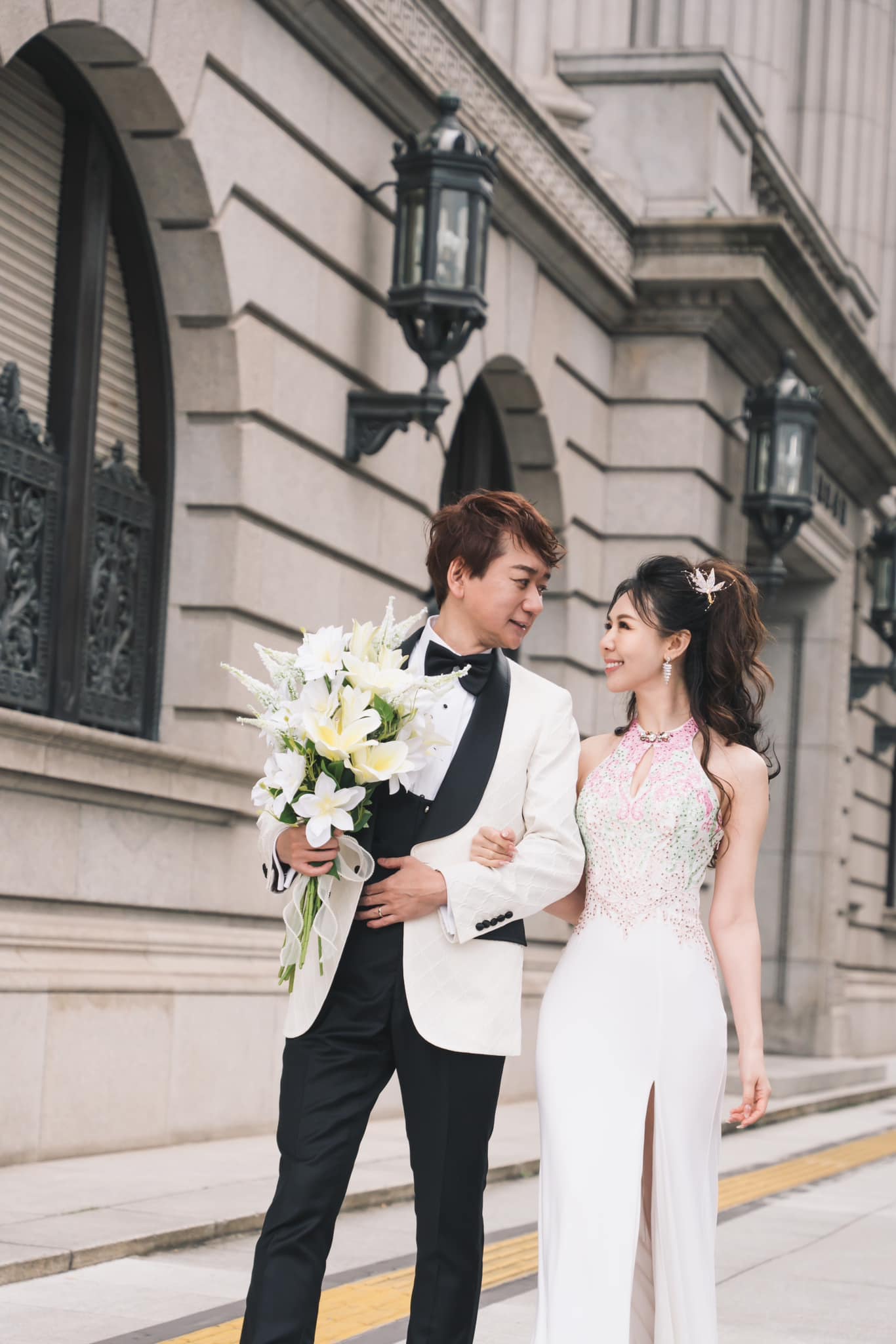 Dr加藤直之さんand張紫諾さんの結婚式でロッソネロのタキシードをご着用いただきました! 南青山オーダータキシード専門店ロッソネロ|オーダー