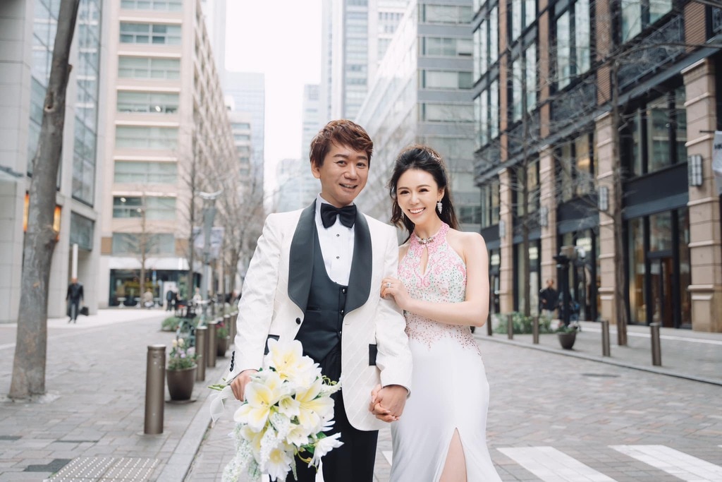 Dr加藤直之さんand張紫諾さんの結婚式でロッソネロのタキシードをご着用いただきました! 南青山オーダータキシード専門店ロッソネロ|オーダー