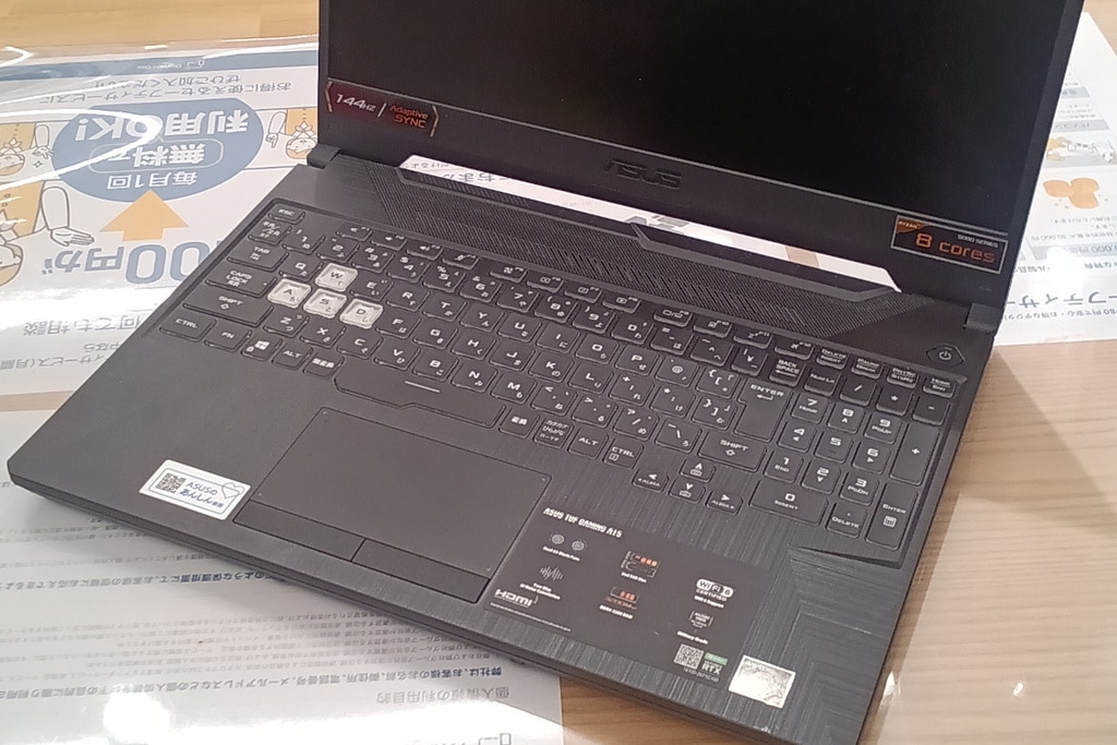 Asusゲーミングノートpc修理 画面故障とos再インストール【修理事例】 パソコン修理スマホサポート専門店|デジタルドック