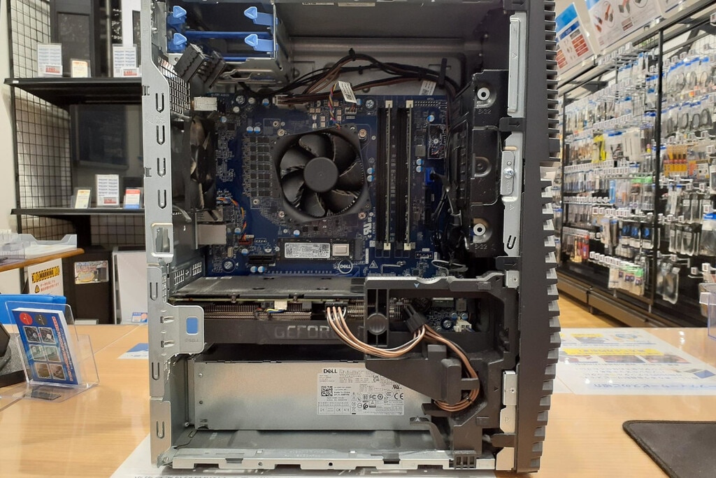 Dellデルゲーミングpcのクリーニングとcpuグリス塗り直し【修理事例】 パソコン修理スマホサポート専門店|デジタルドック
