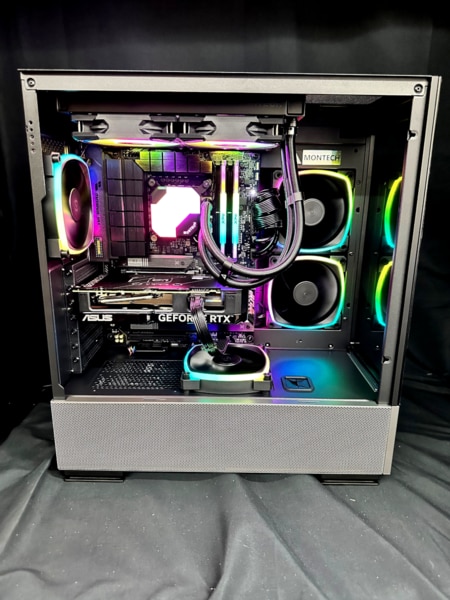 Pc組立代行 Montechのパーツを採用した黒いpc ドスパラ大阪・なんば店 パソコン修理365