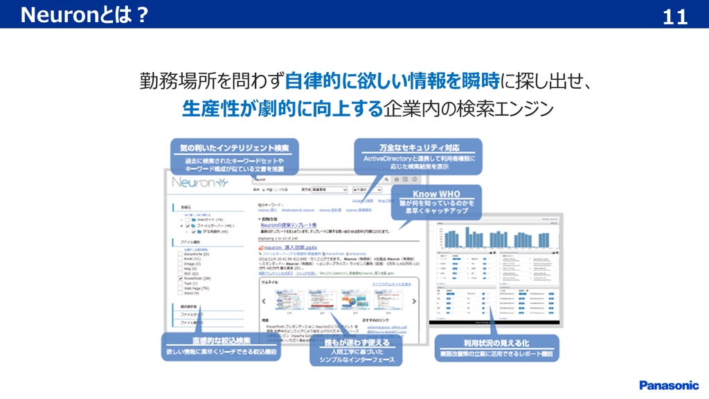 【Neuron ES】資料ダウンロード｜パナソニック インフォメーションシステムズ