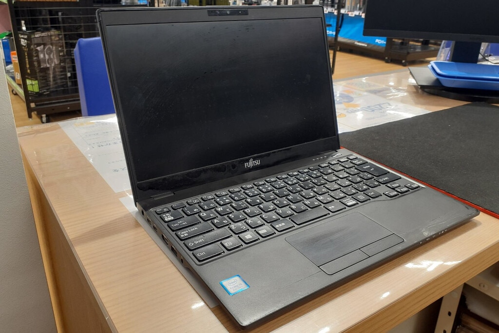Fujitsu製ノートパソコン液晶パネル交換修理【パソコン修理事例】 パソコン修理スマホサポート専門店|デジタルドック