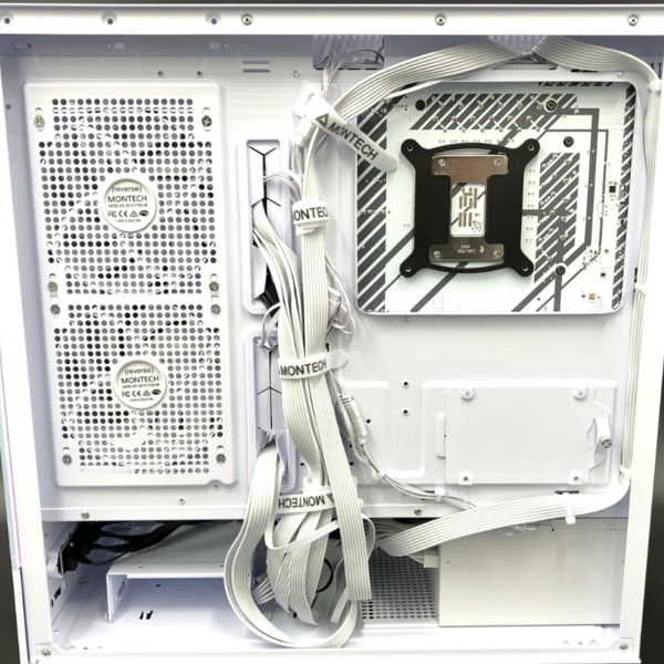 Pc組立代行 Montech製品で統一した白いレインボーライティングpc ドスパラ徳島住吉店 パソコン修理365