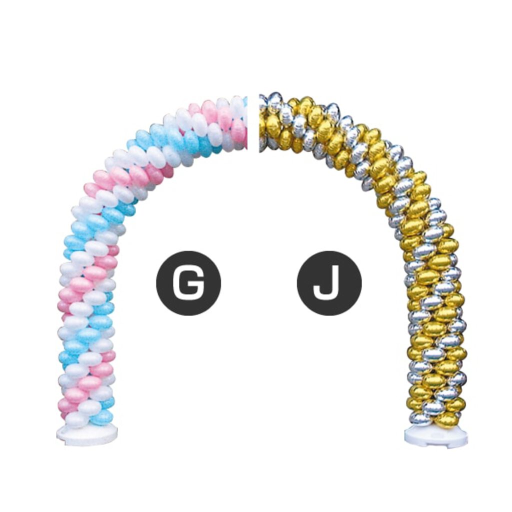 バルーン クラスターアーチ（IC-013-021）